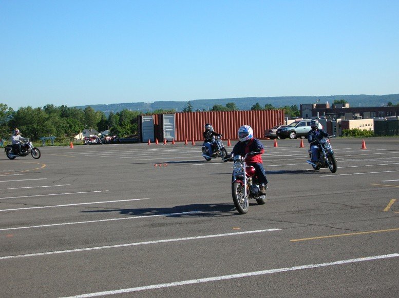 Basic RiderCourse 2 Skills Practice | Motorcycle Safety Course NY